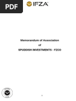 JAFZA Transaction Guidelines | PDF | Articles Of Association | Travel Visa