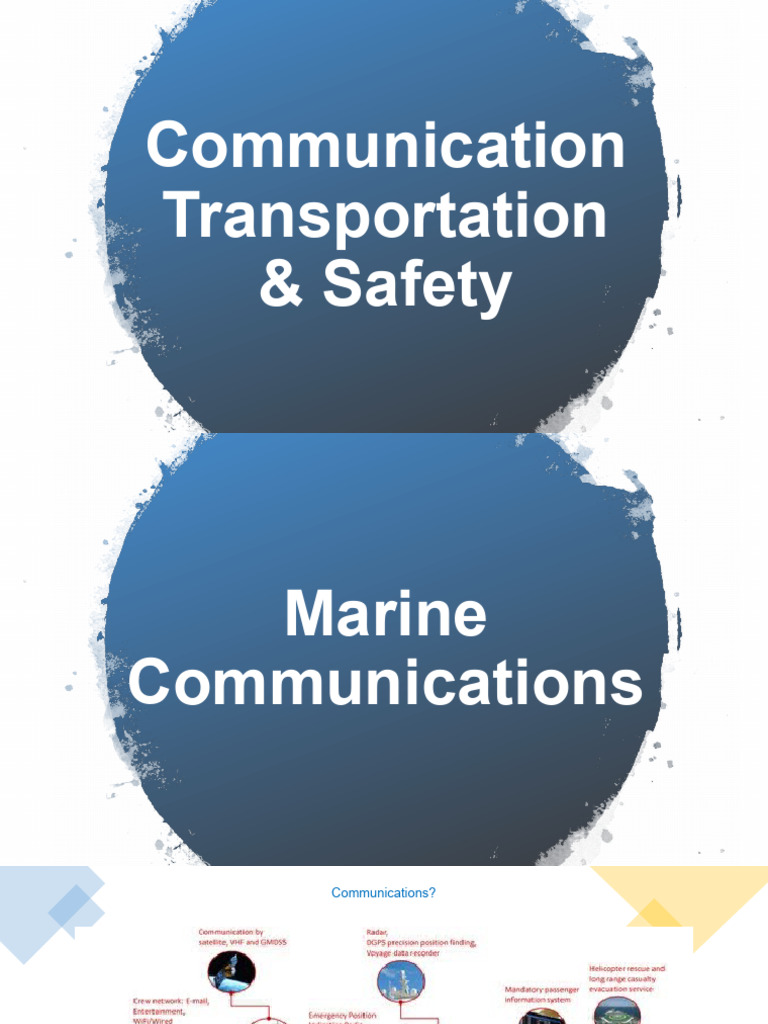 Marine Communication Systems Guide | PDF | Telecommunications ...