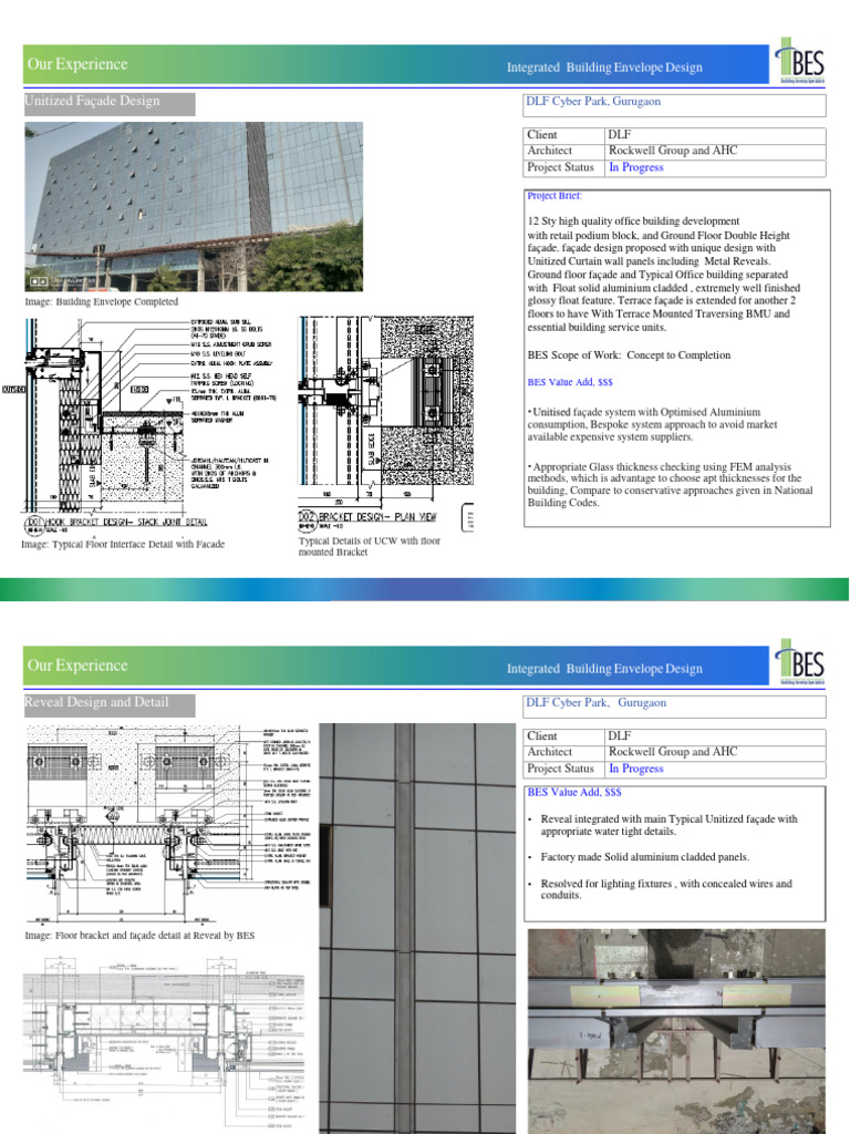 BES Profile Commercial Projects DLF - New | PDF | Finite Element Method | Architect