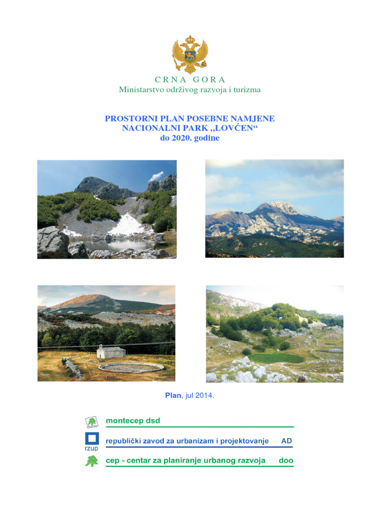 PPPN NP Lovcen | PDF