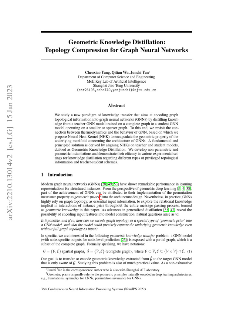 Topology Compression For Graph Neural Network Pdf Manifold Geometry