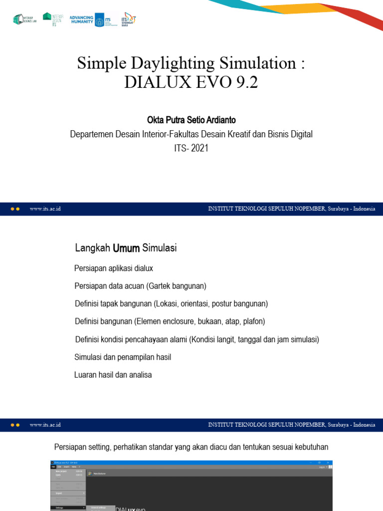 Dialux Daylight | PDF