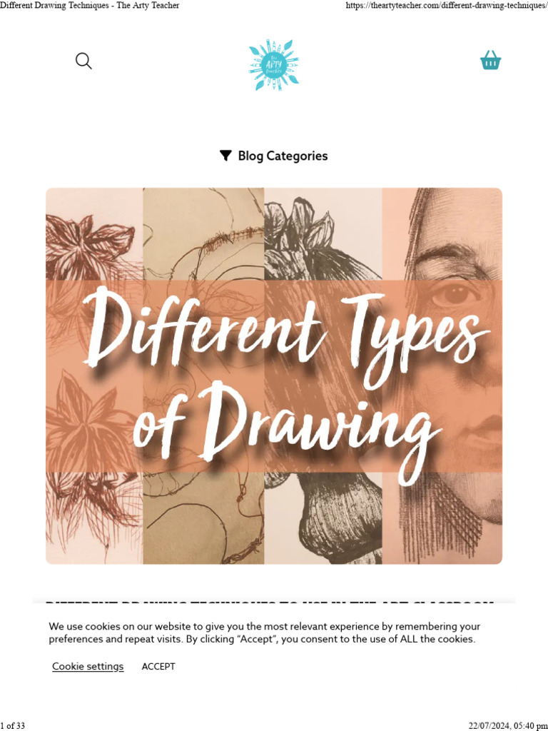 Engaging Drawing Techniques for Students | PDF | Drawing | Http Cookie