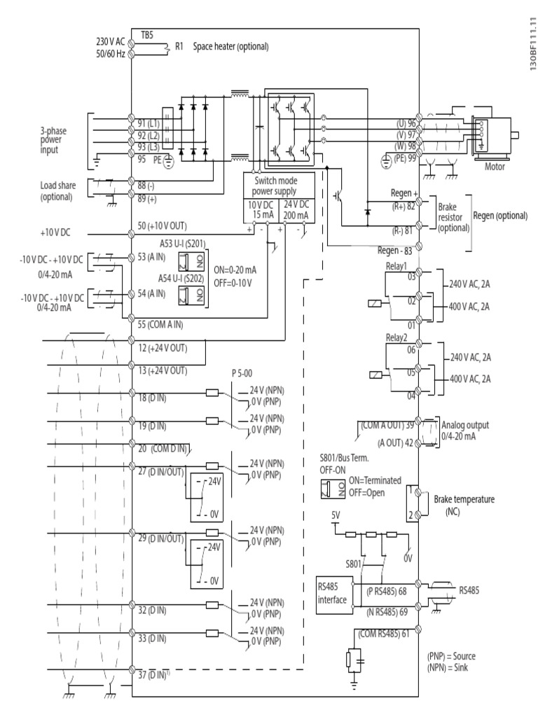 230 V AC 50/60 HZ TB5 R1 Space Heater (Optional) | PDF | Bipolar ...