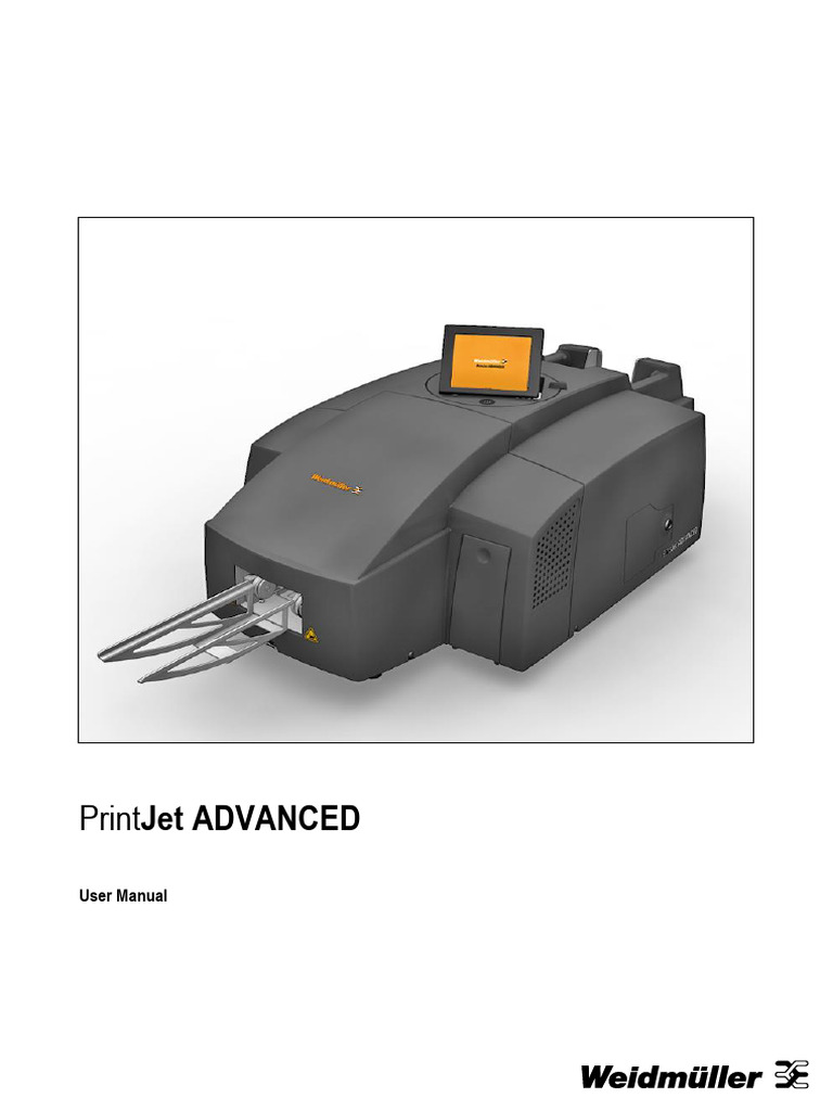 PrintJet Advanced Manual en Version 1.4 | PDF | Ac Power Plugs And ...