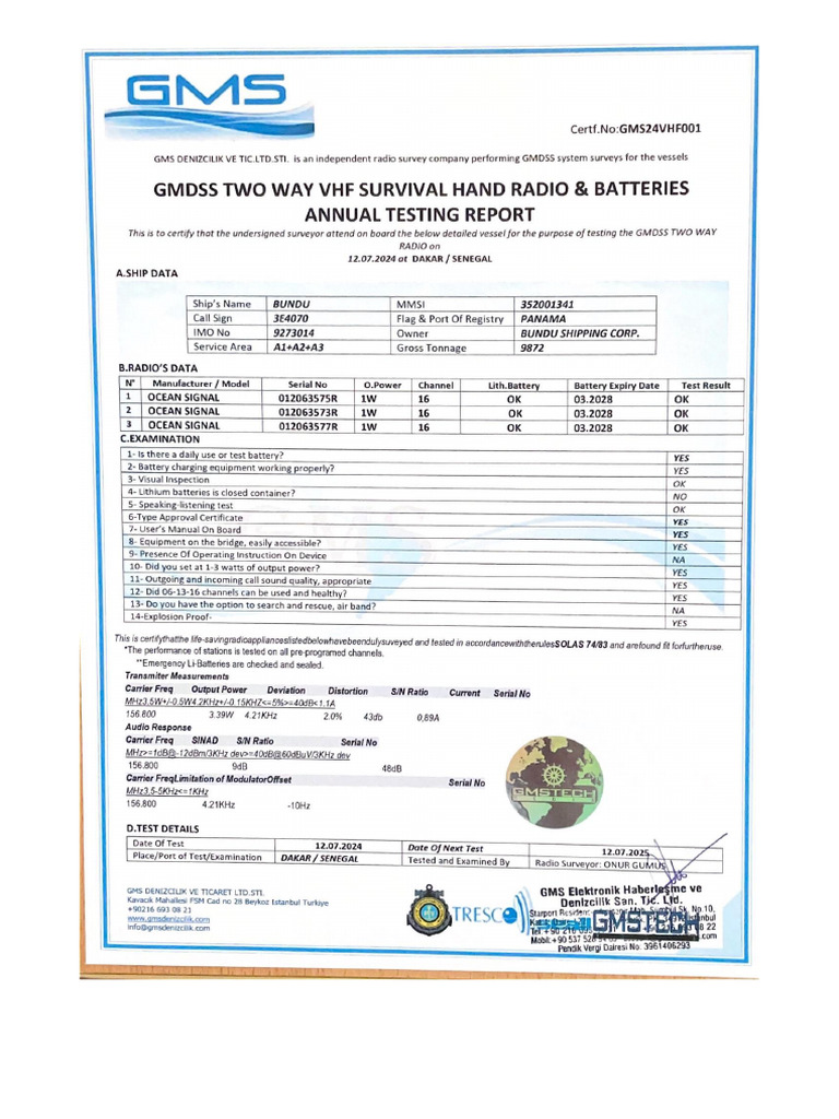 Two Way VHF | PDF
