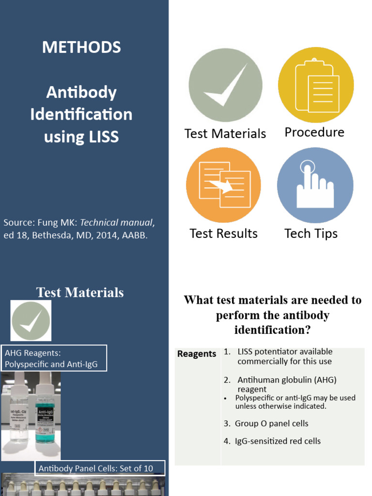 QRC Antibody Identification Procedure | PDF | Blood Plasma | Body Fluids