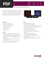 Secure Elite 300 Multifunction Meter | PDF | Power Supply | Electrical ...