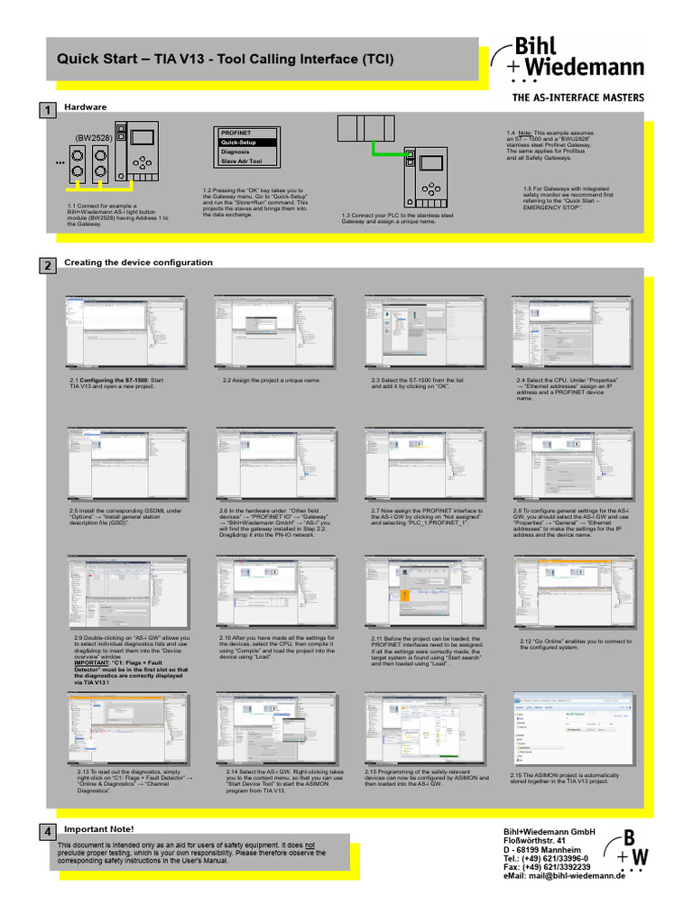 En Quick Start Guide TIA V13 Tool Calling Interface | PDF | Software | Computer Architecture