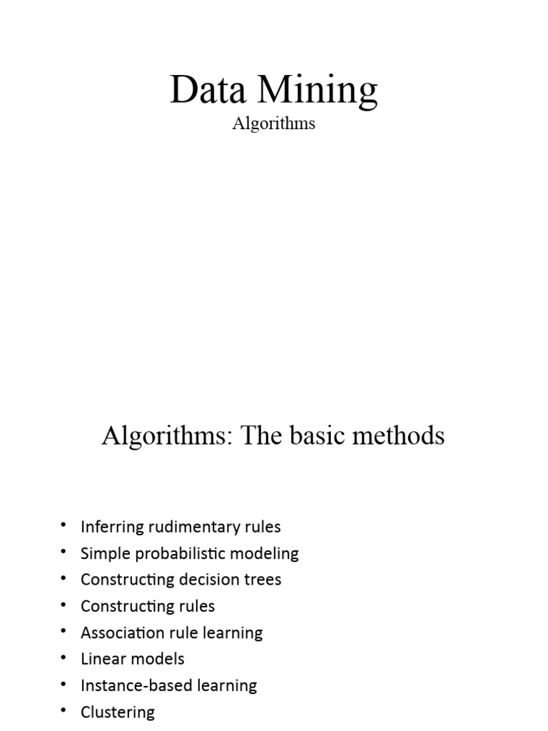 Wk10 Algorithms | PDF | Logistic Regression | Regression Analysis