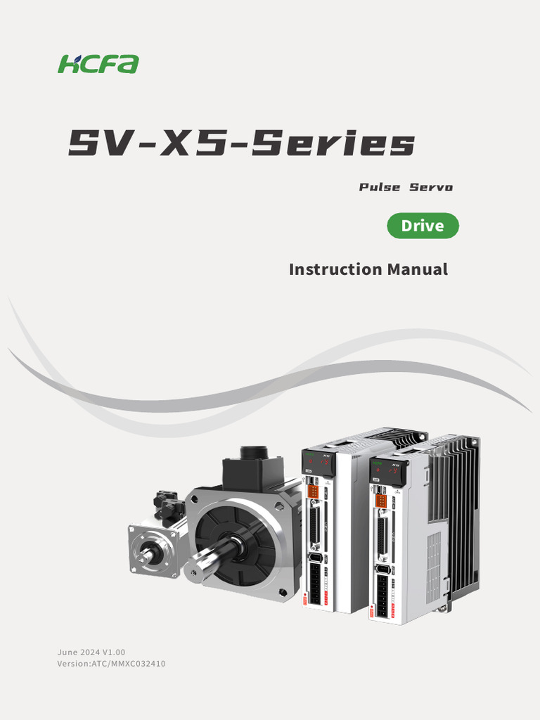 HCFA X5 Servo Drive Manual | PDF | Usb | Electrical Wiring