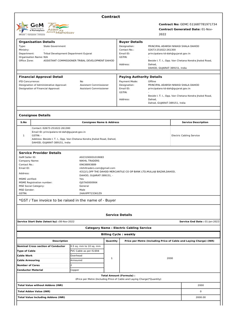 Gemc 511687781971734 01112022 | PDF | Service Level Agreement | Trade ...
