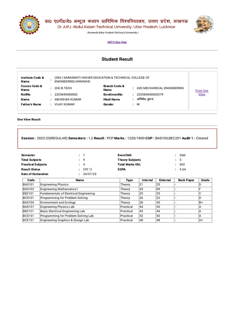 Abhishek | PDF | Engineering | Physical Sciences