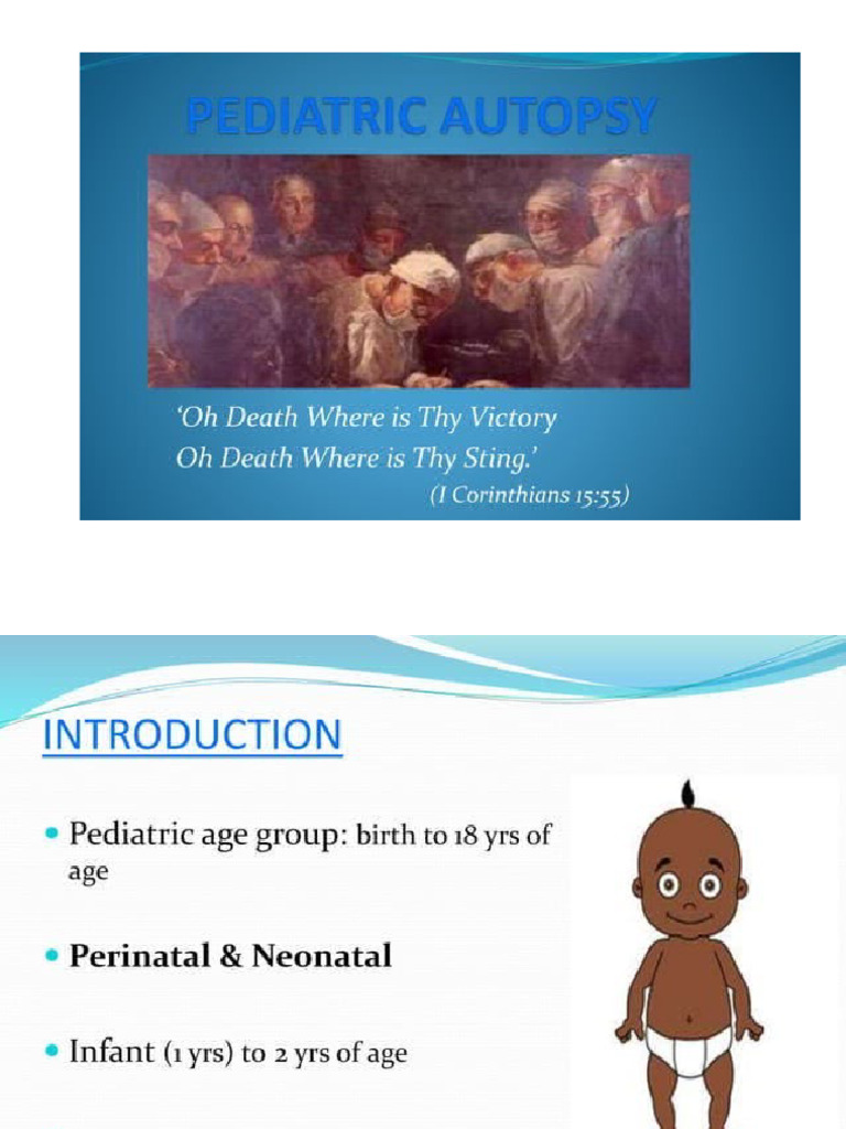 Pediatric Autopsy | PDF