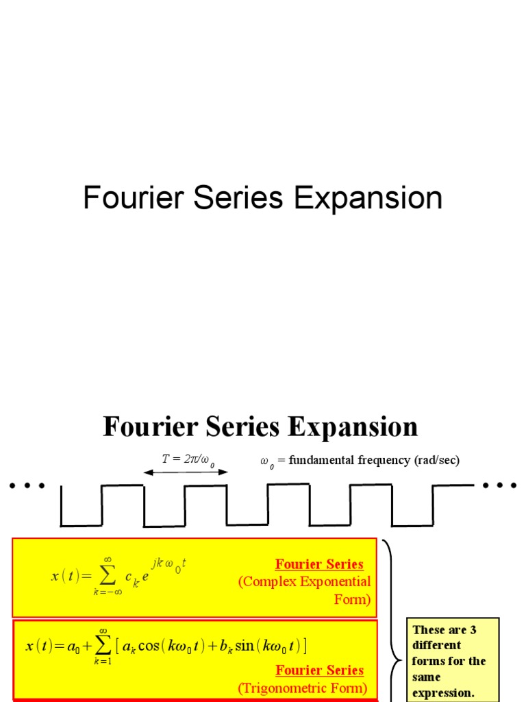 Fourier Series for Engineers | PDF | Fourier Series | Trigonometric ...