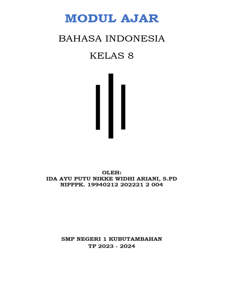 MODUL AJAR Dayu Edit | PDF | Sains & Matematika