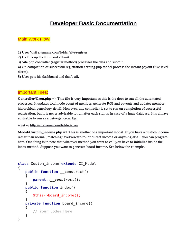 Developer Documentation | PDF | Databases | Computer Programming