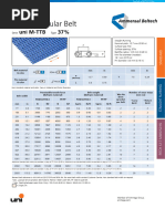 uni QNB C Modular Conveyor Belt Datasheet | PDF | Belt (Mechanical ...