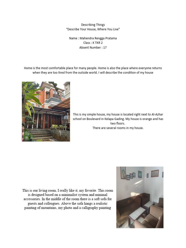 Describing Things | PDF