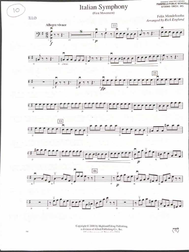 Italian Symphony | PDF