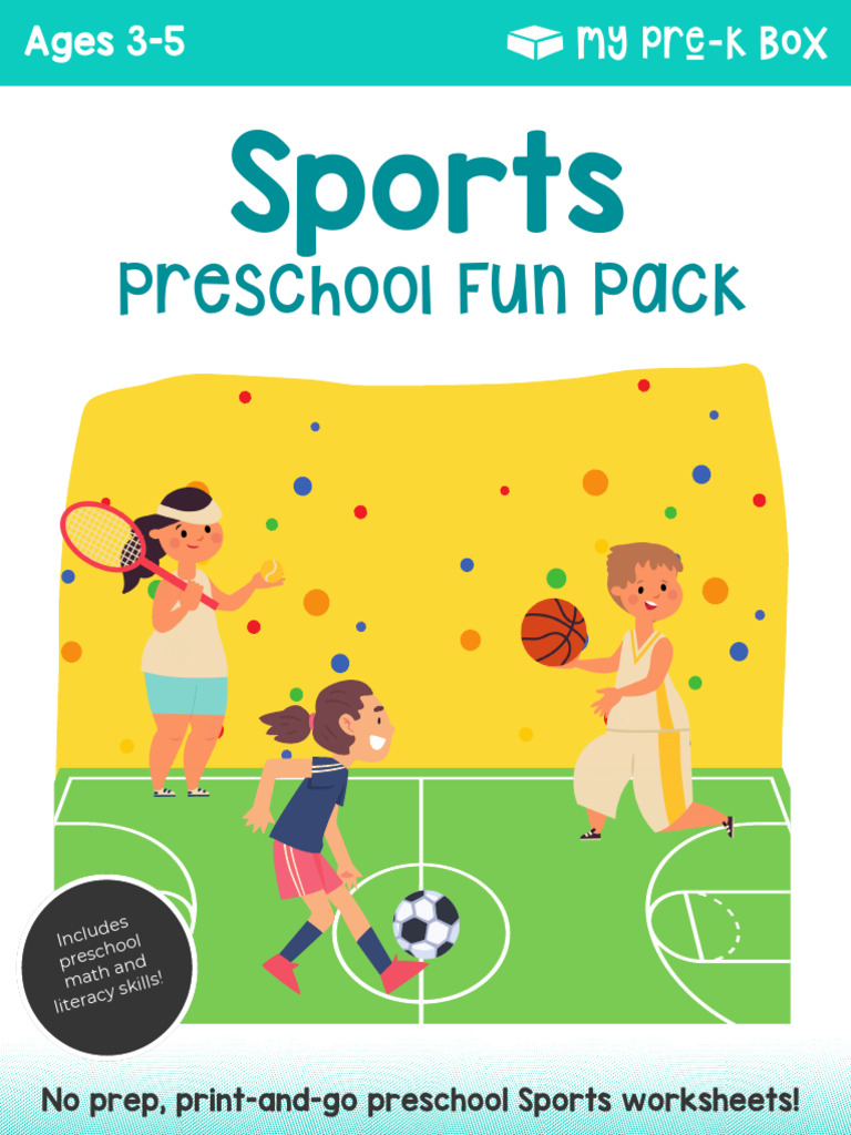 Sports Preschool Fun Pack | PDF | Writing