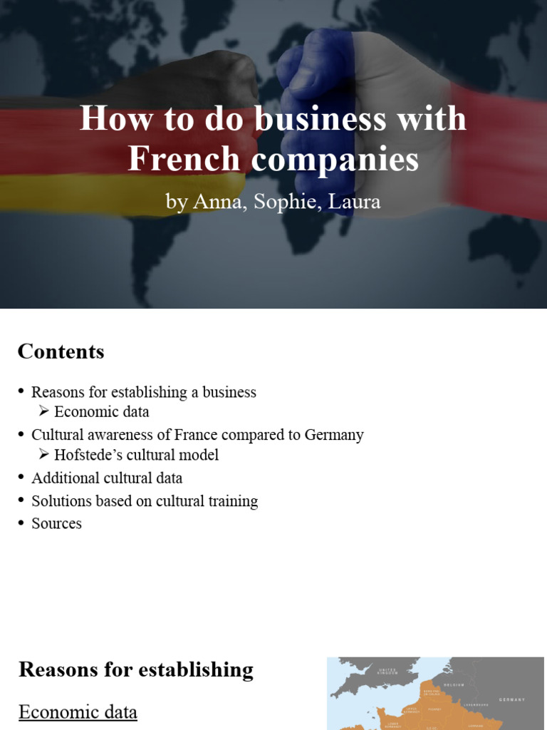 How To Do Business With French Companies | PDF | Society | Social ...
