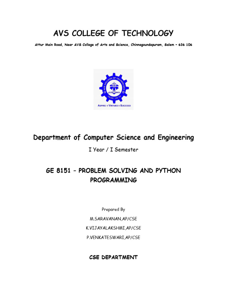 Unit 1,2,3 Notes With Syllabus1 | PDF | Algorithms | String (Computer ...