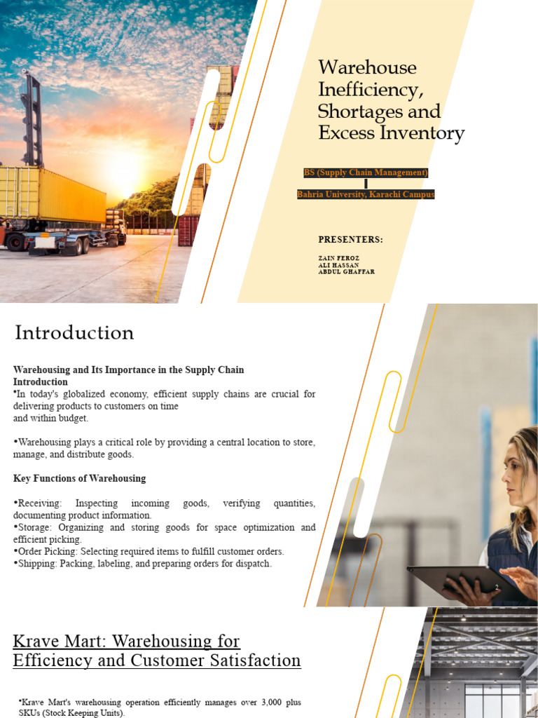 Warehouse Inefficiency, Shortages and Excess Inventory 11 | PDF ...
