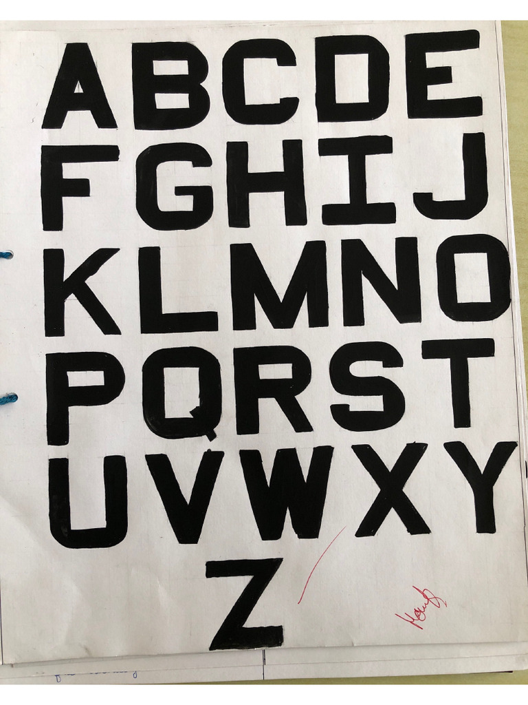 Alphabets | PDF