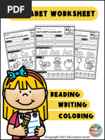 Coloring Worksheet Grade 1 | PDF