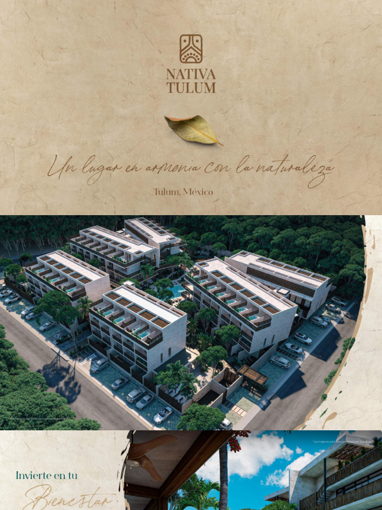 Nativa Tulum: Condominios Holísticos y Lujo | PDF