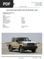Toyota Land Cruiser LC76 Specifications | PDF