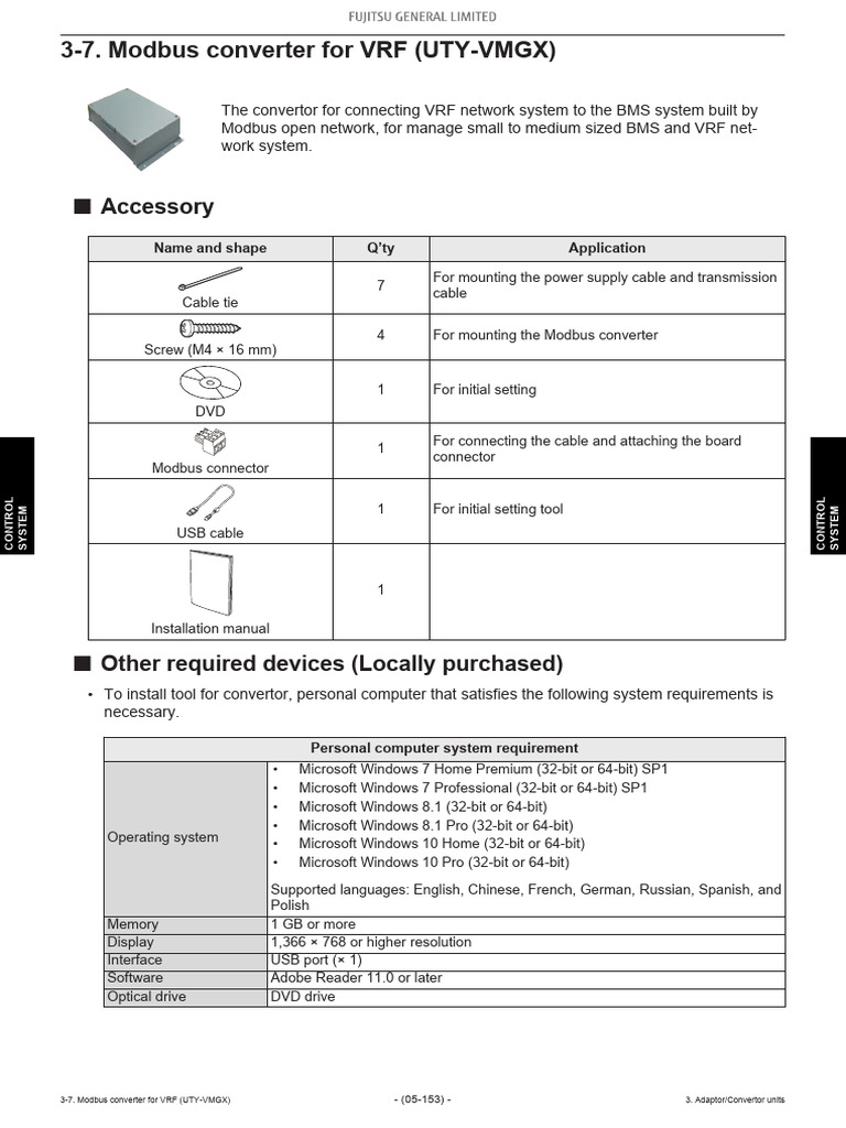 UTYVMGX Control+system+guide | PDF | 64 Bit Computing | Usb