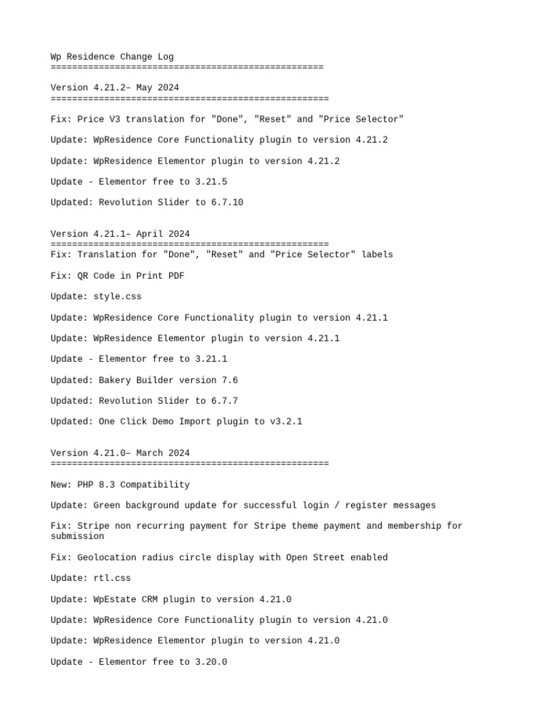 1 Changelog | PDF | Word Press | Icon (Computing)