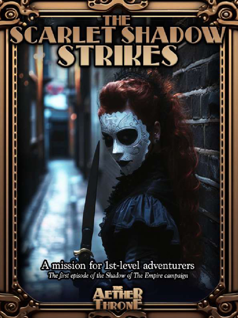The Scarlet Shadow Strikes | PDF