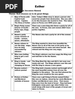 Esther Bible Quiz: 100 Questions & Answers | PDF | Esther | Book Of Esther