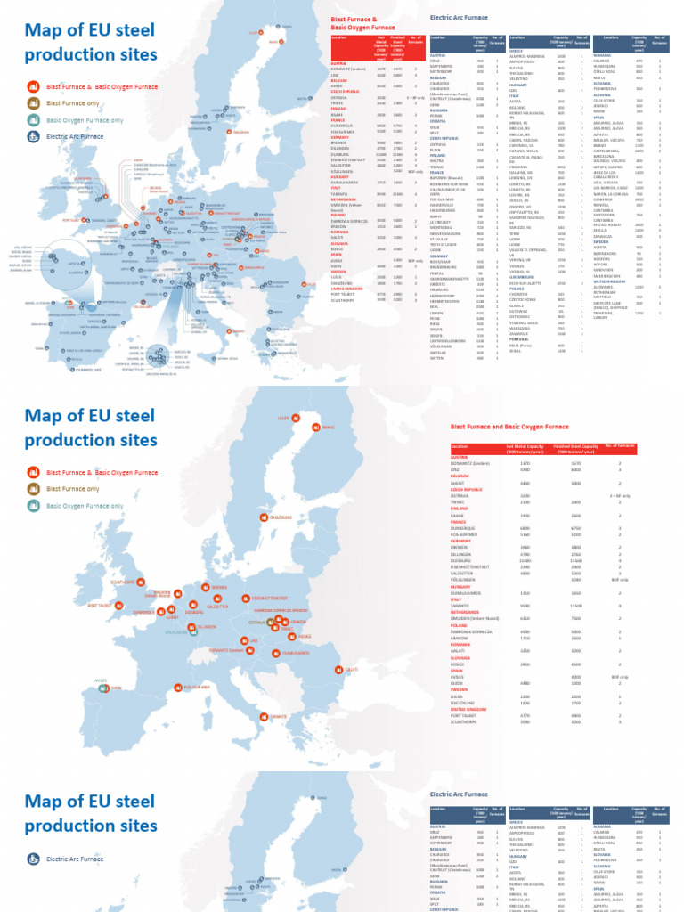 Map-20191113 Eurofer SteelIndustry Rev3-Has-Stainless | PDF ...