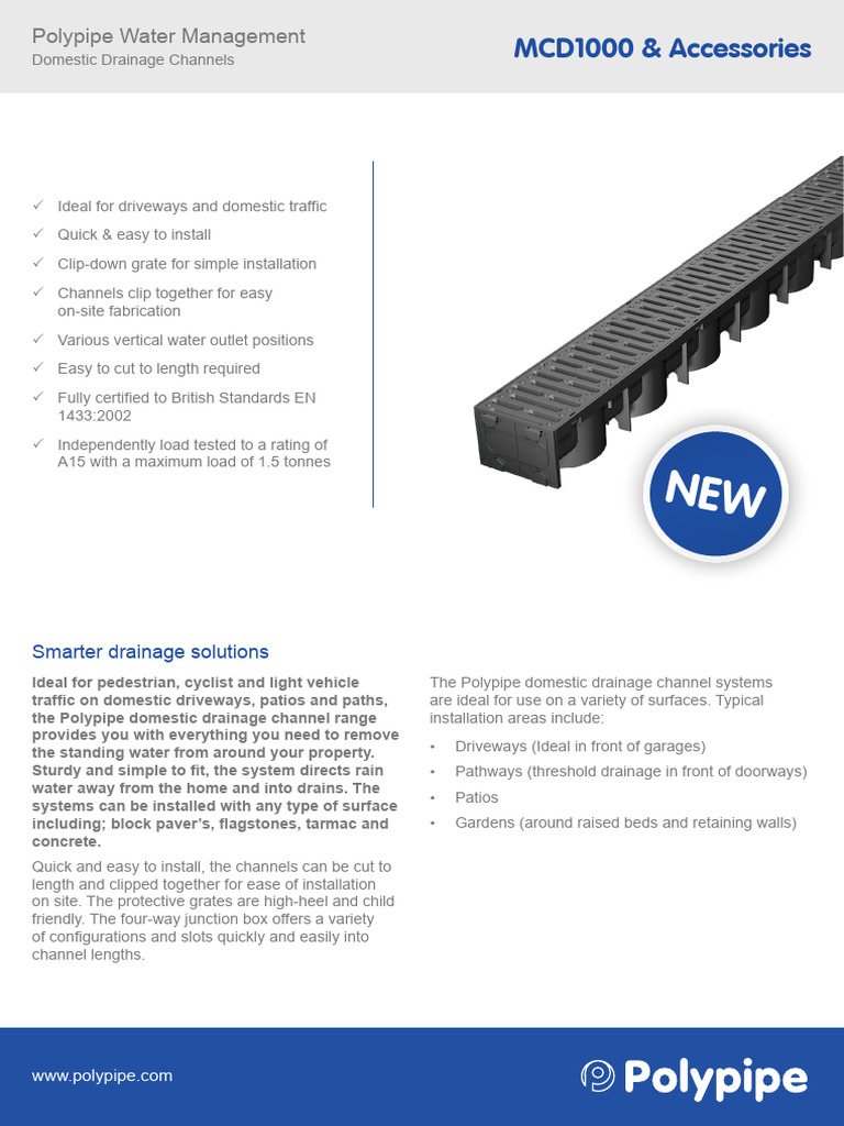 Polypipe Domestic Drainage Solutions | PDF | Drainage | Building Materials