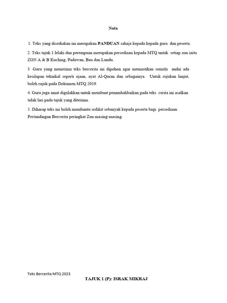 Teks Daie Cilik Baru | PDF