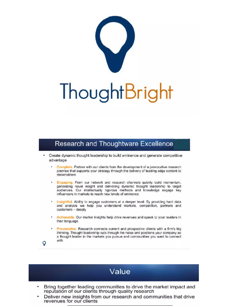 Bright thought | Download Free PDF | Thought | Optimism