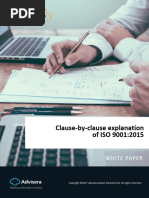 ISO 9001 2015 Clause by Clause Interpretation | PDF | Quality ...