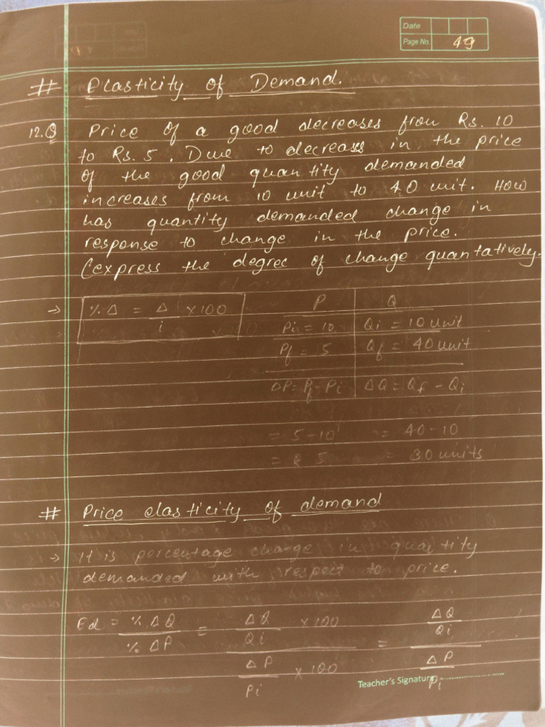 Economics Class 11 Notes | PDF