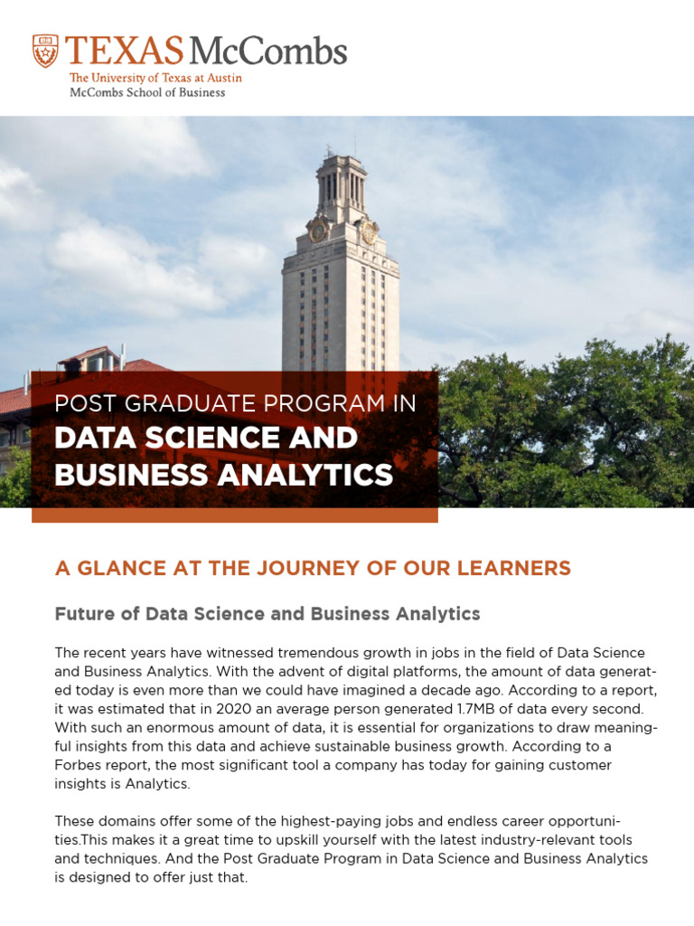 DSBA Testimonial Book | PDF | Data Science | Learning