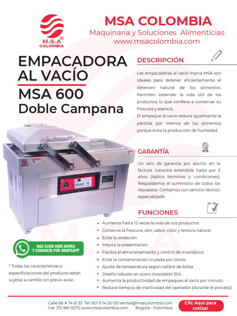 Msa 600DC | PDF | Acero