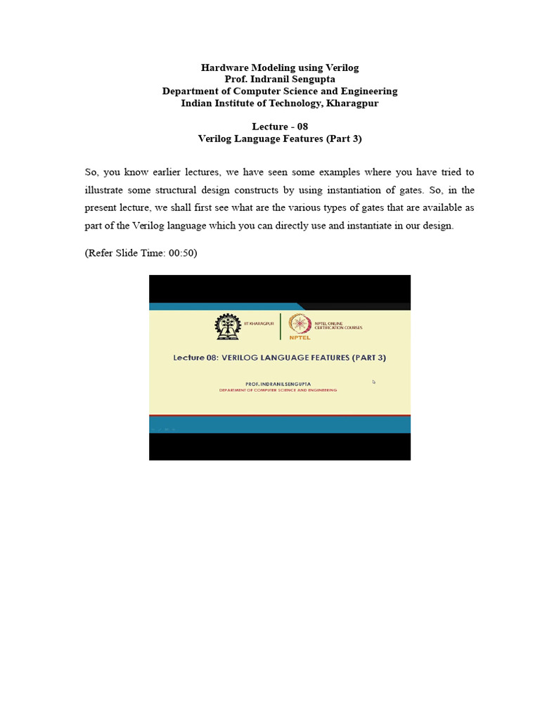 Lec 8 | PDF | Logic Gate | Parameter (Computer Programming) Lec 8 | PDF | Logic Gate | Parameter (Computer Programming)
