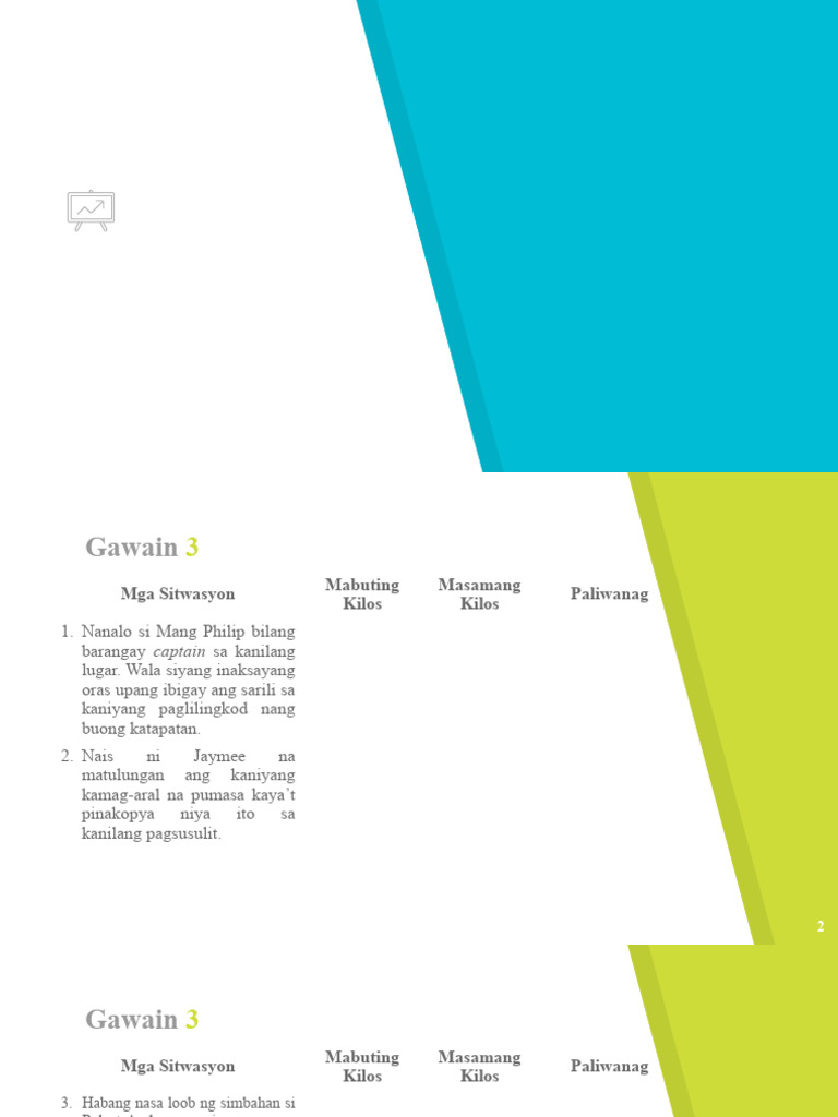 Quarter II, Week 3 & 4 - Layunin, Paraan, Sirkumstansya, at Kahihinatnan NG Makataong Kilos | PDF