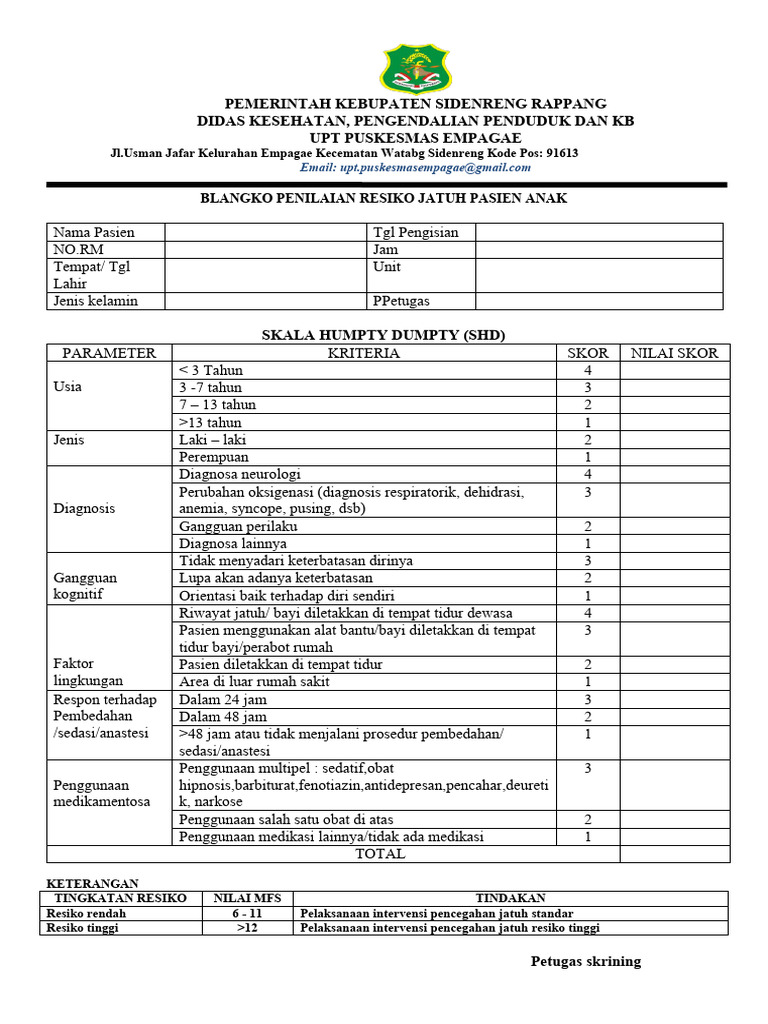 Form Asuhan Gizi | PDF