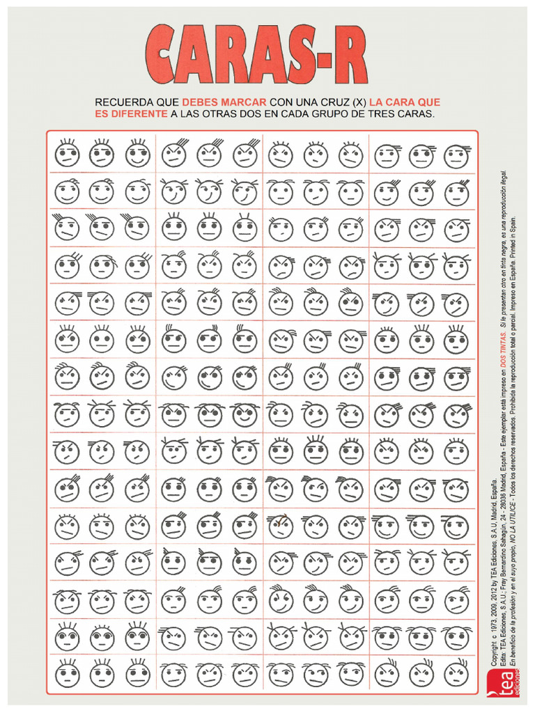 Protocolo de Aplicación Caras-R | PDF