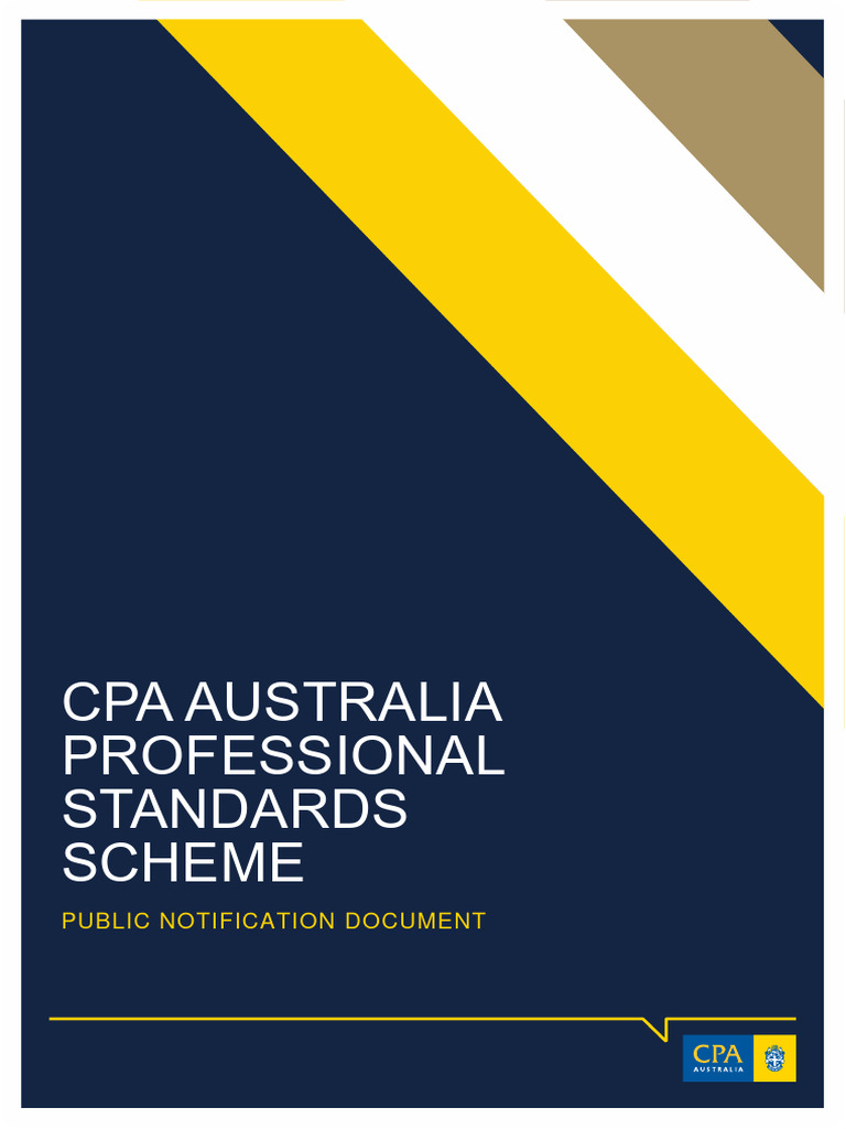CPA Australia PSS Public Notification Document | PDF | Certified Public ...