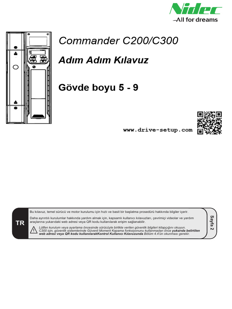Commander C200-C300 Frame 5 To 9 Step by Step Guide - TR Issue 3 | PDF